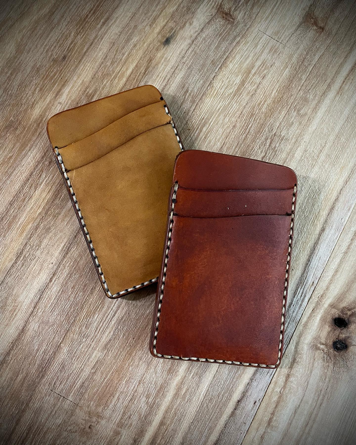 Handmade quality leather wallets and accessories made in the USA – Iron ...