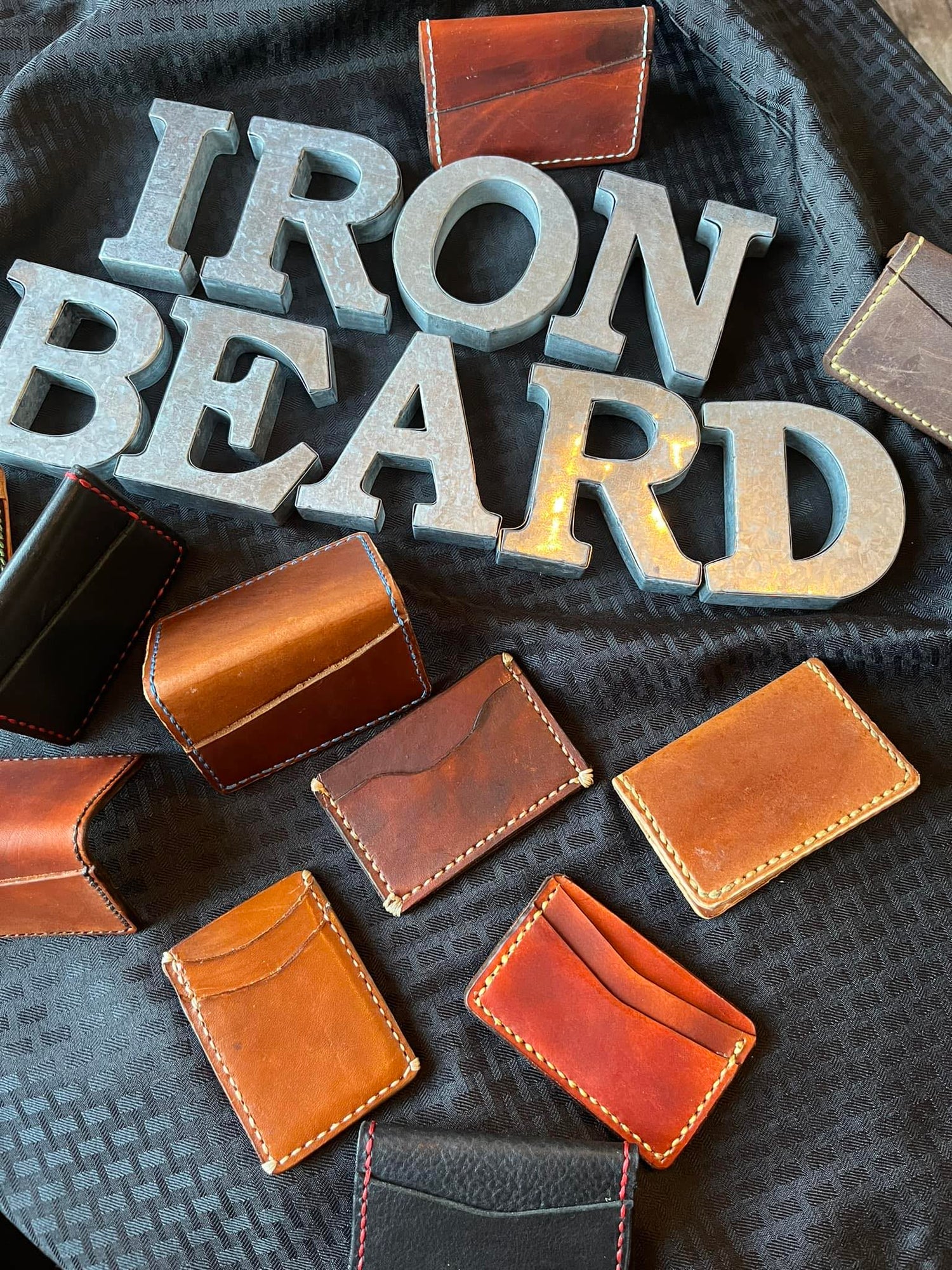 Handmade quality leather wallets and accessories made in the USA – Iron ...