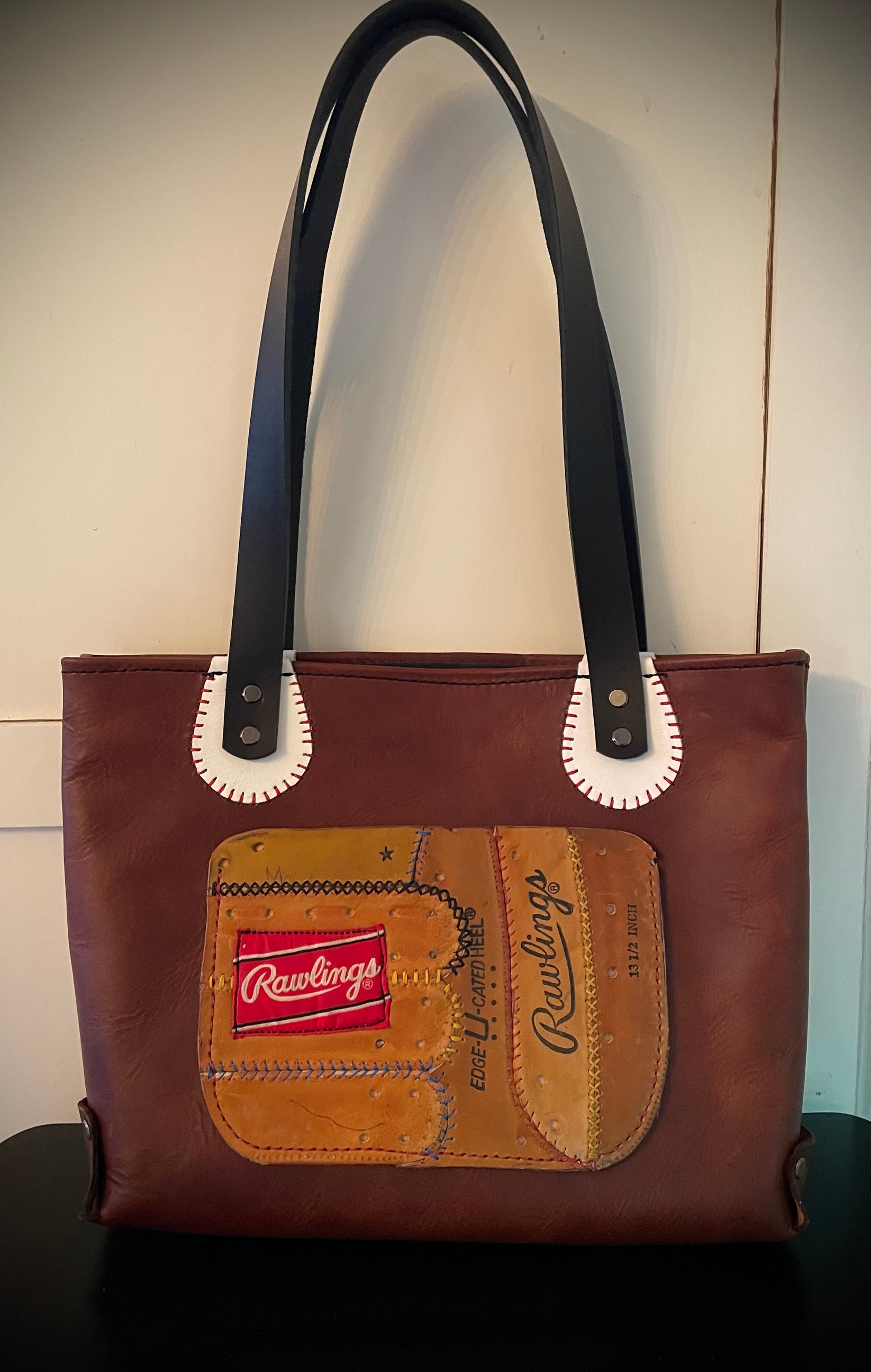 The Baseball Fan Tote – Iron Beard Leather Co.